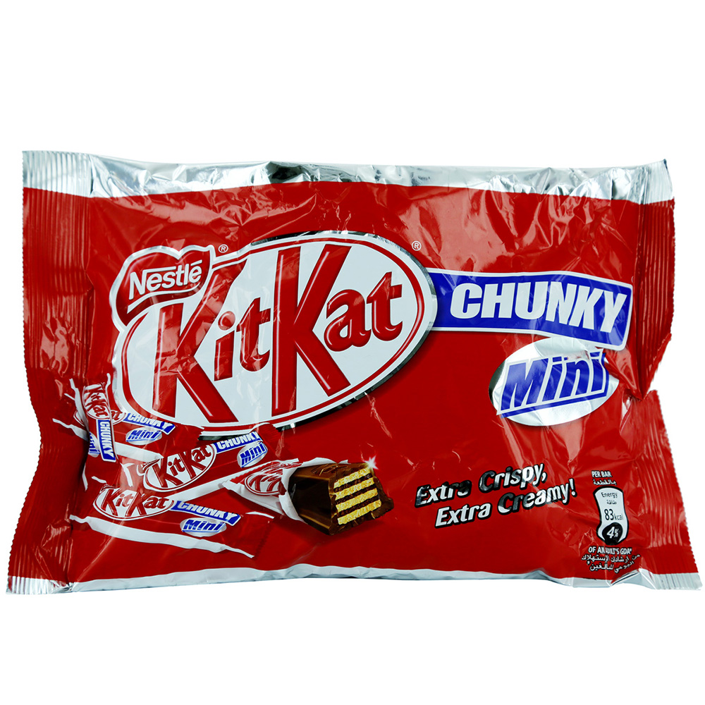 Alosraonline | Nestle Kit Kat Chunky Minis Bag 250g
