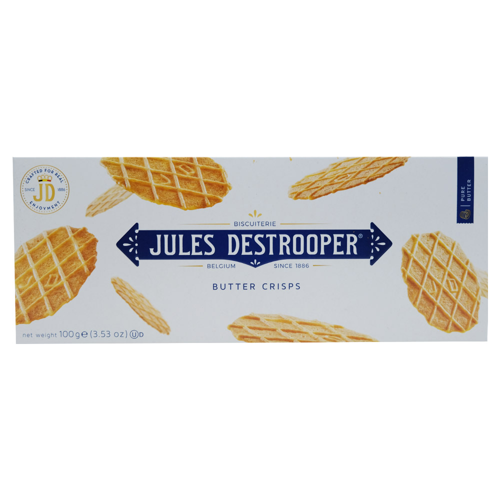 Alosraonline | Jules Destrooper Butter Crisps 100g