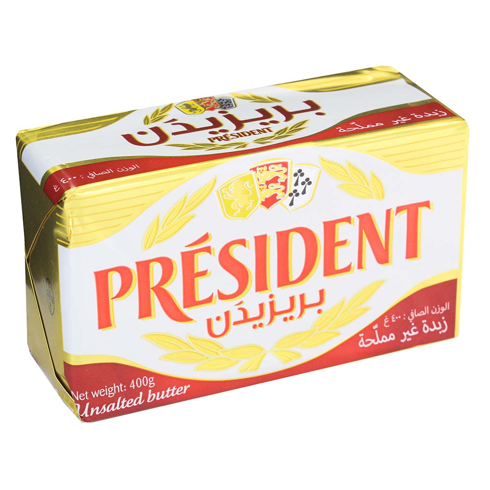 Alosraonline | Alosraonline - President Butter Unsalted 400g ...