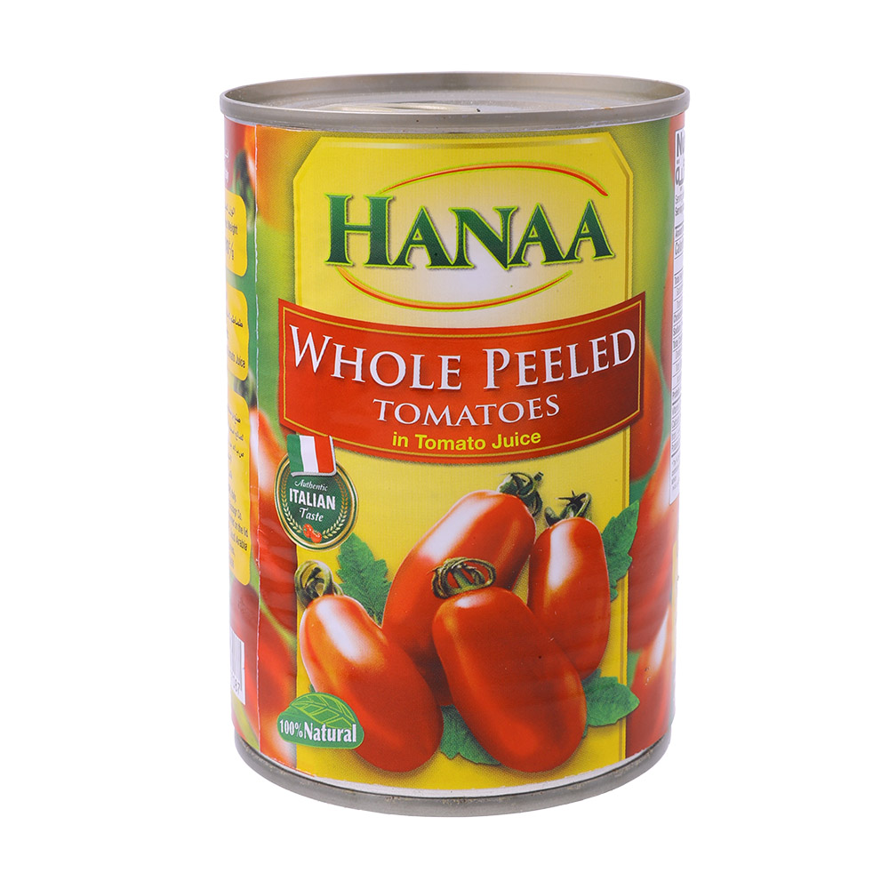 Alosraonline | Hanaa Whole Peeled Tomatoes 400g