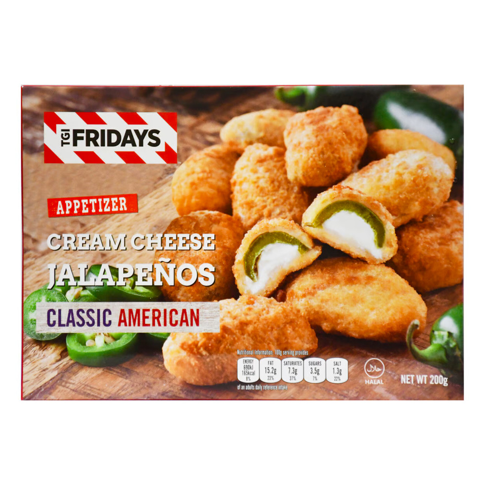 Alosraonline | TGI Fridays Cream Cheese Jalapenos 200g