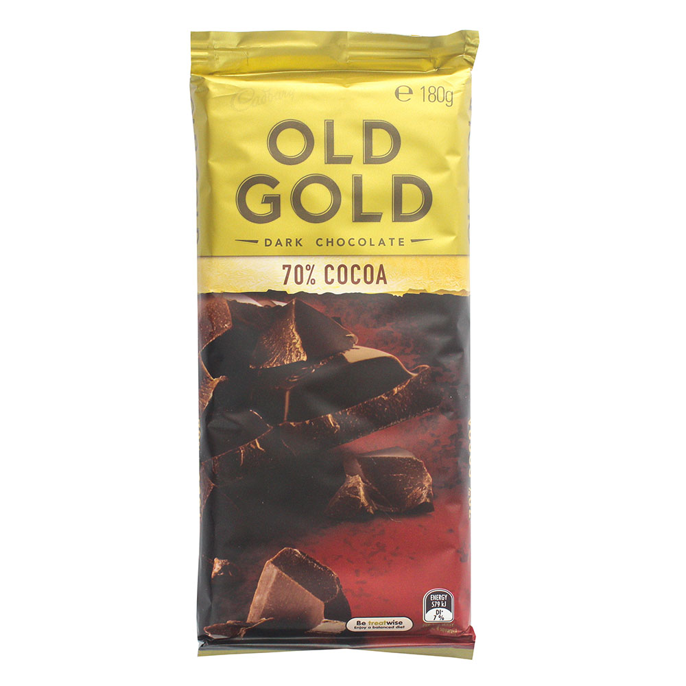 Alosraonline | Old Gold Dark Chocolate Bar 180g
