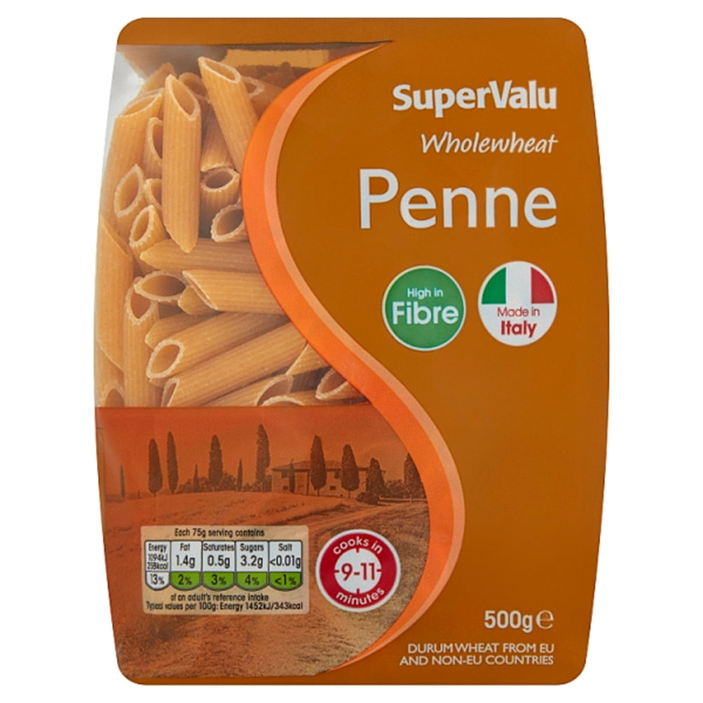 Alosraonline | SuperValu Wholewheat Penne Pasta 500g