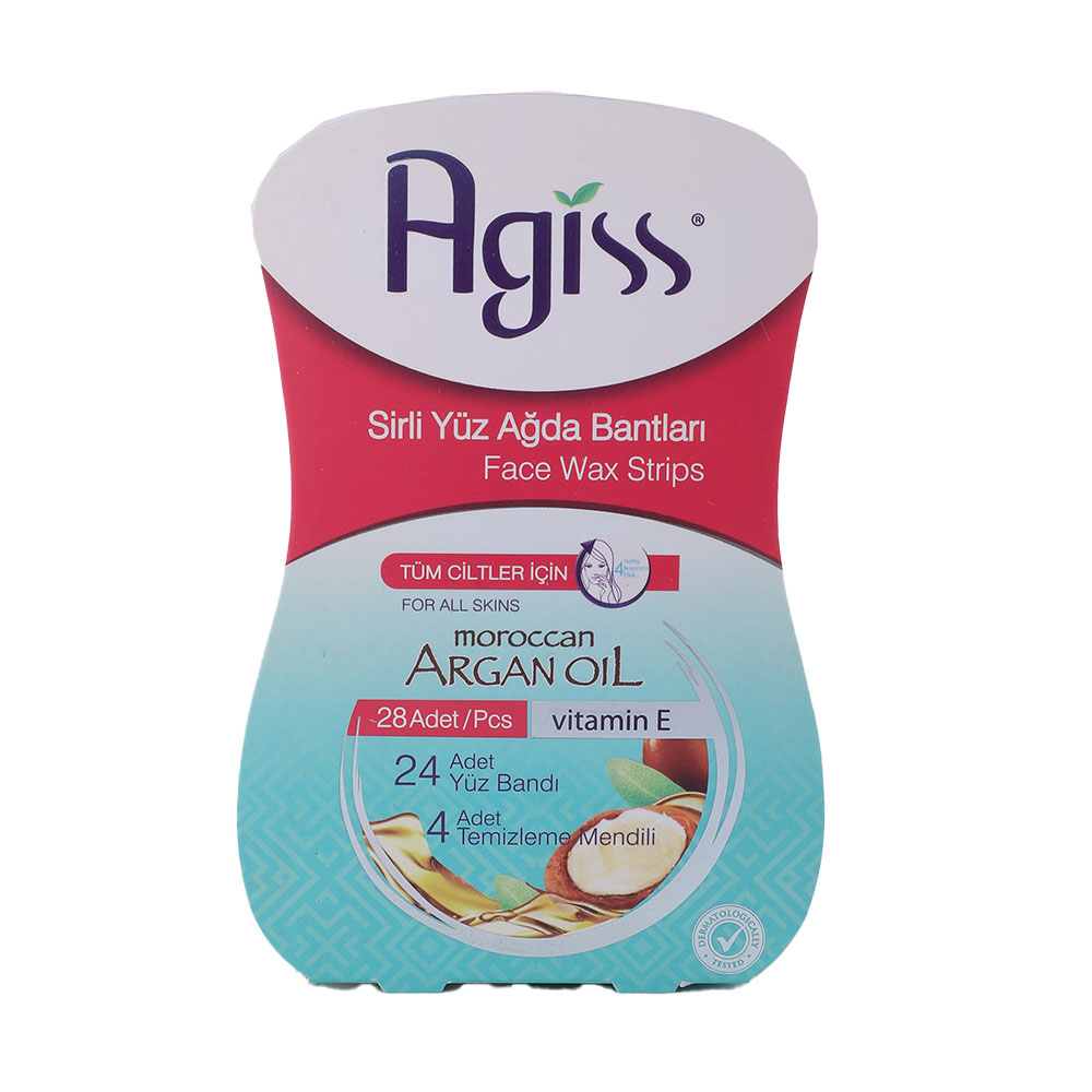 Alosraonline | Agiss Face Wax Strips Argan Oil [28 Pieces]