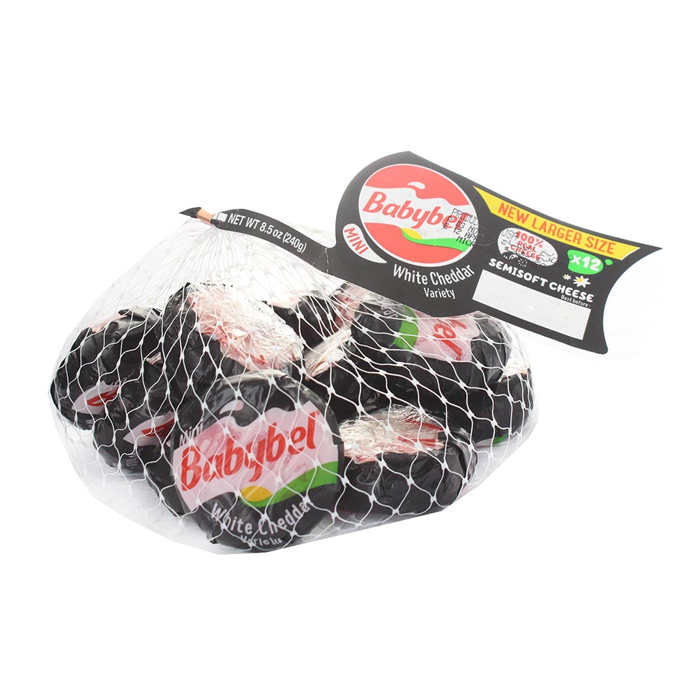 Alosraonline | Babybel Mini White Cheddar Cheese 12's