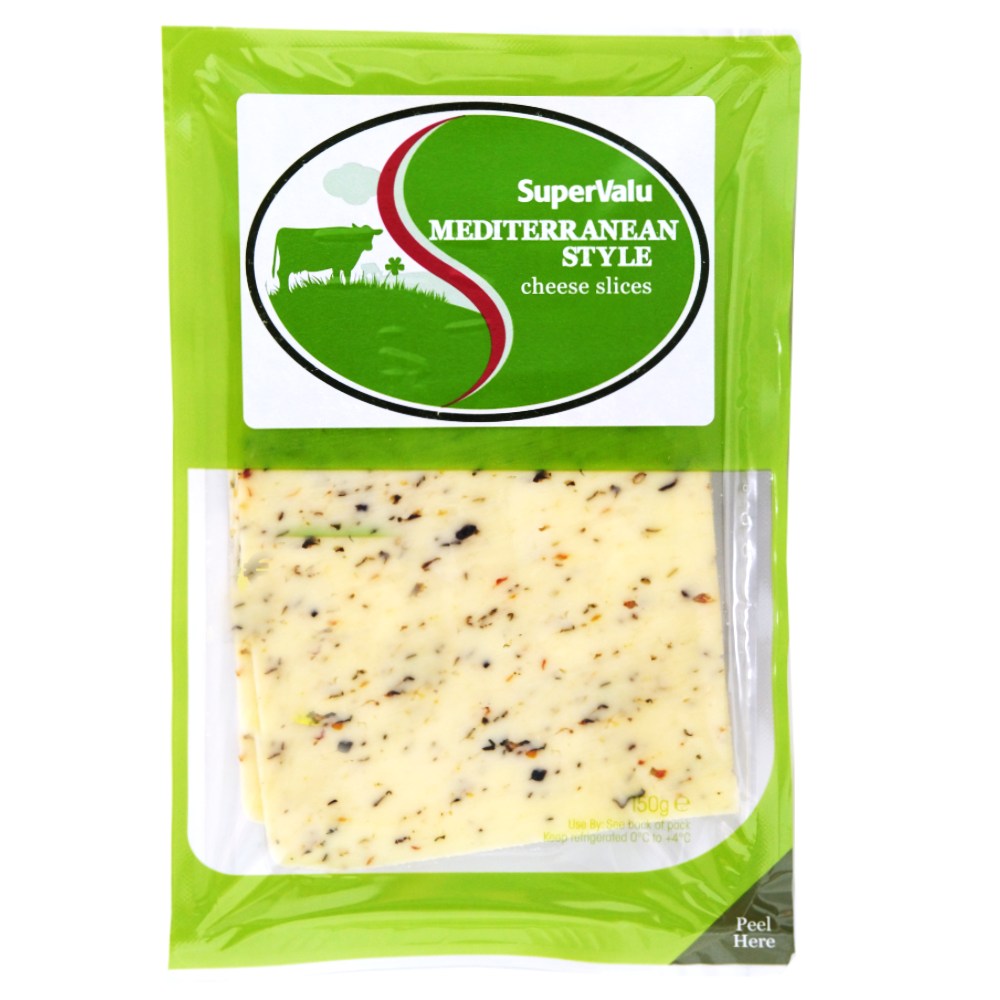 Alosraonline | SuperValu Mediterranean Cheese Slices 150g