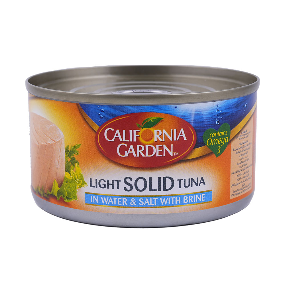 Alosraonline | California Garden White Solid Tuna In Water & Salt 185g