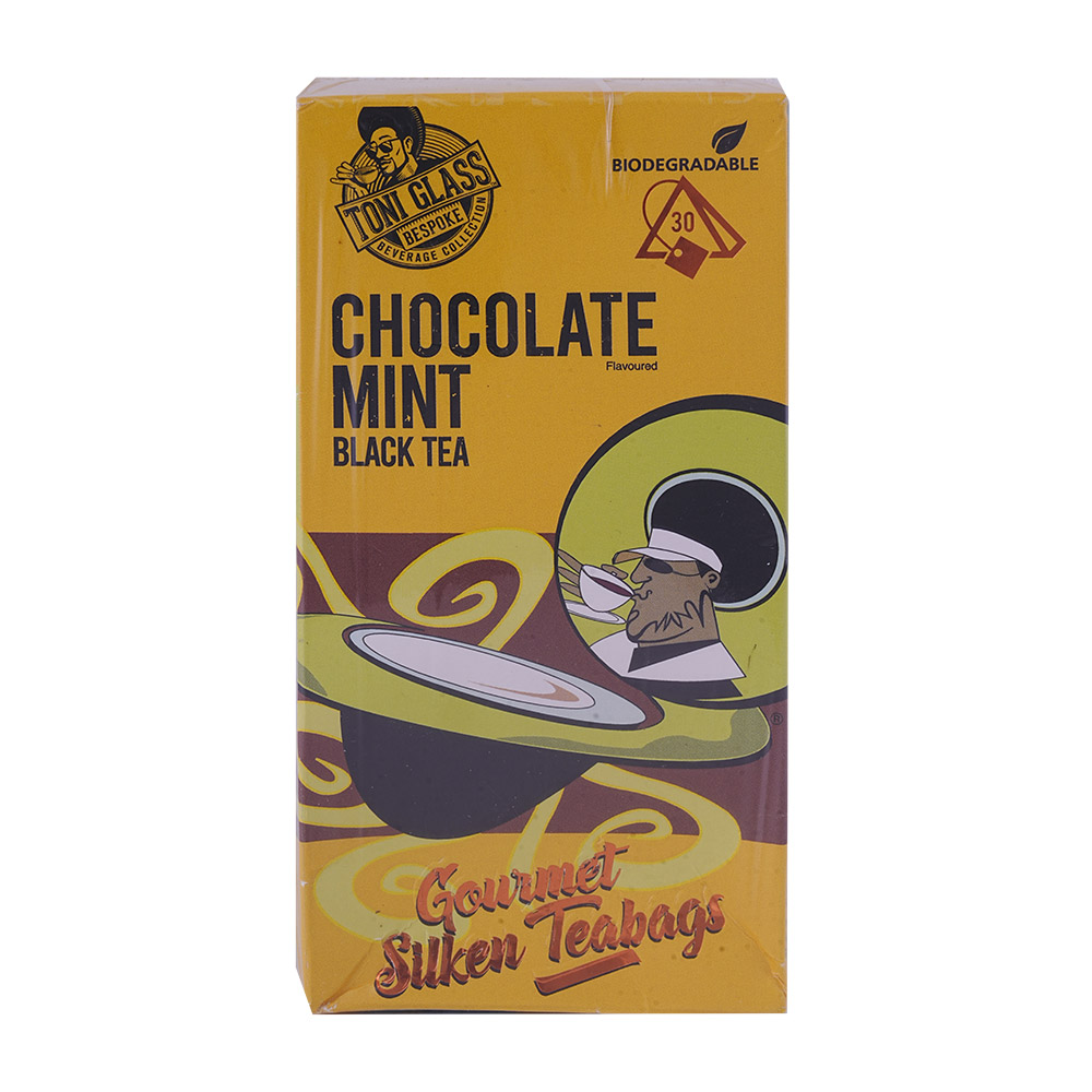 Alosraonline | Toni Glass Chocolate Mint Silken Teabags