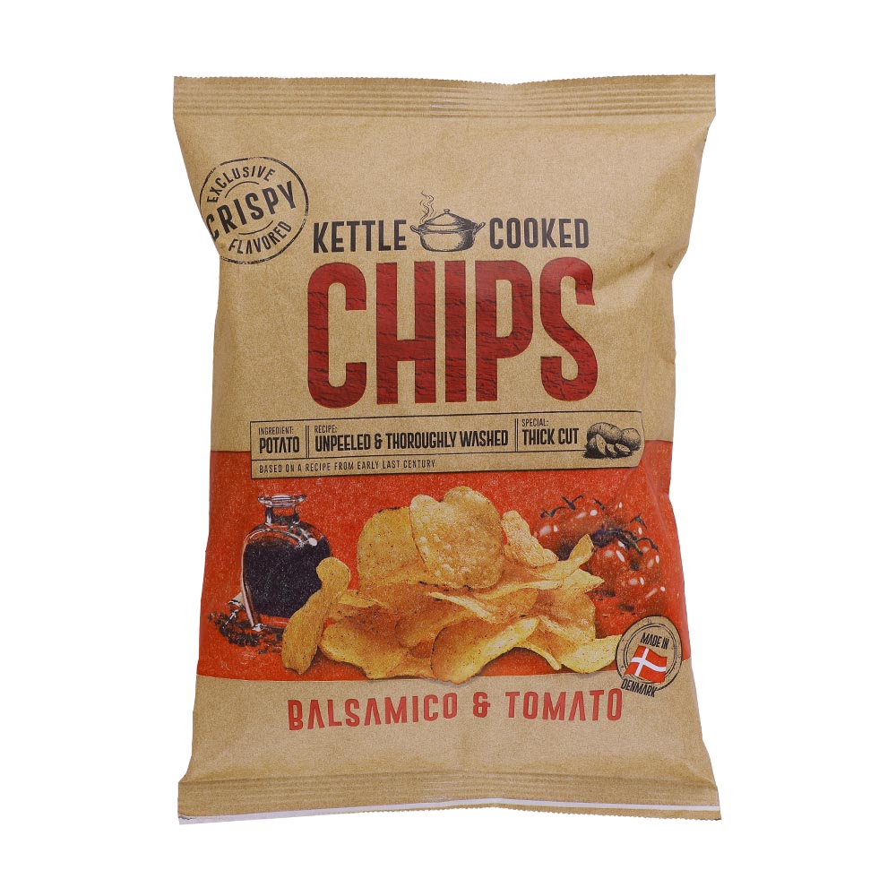 Alosraonline | Kettle Cooked Balsamic & Tomato Potato Chips 150g