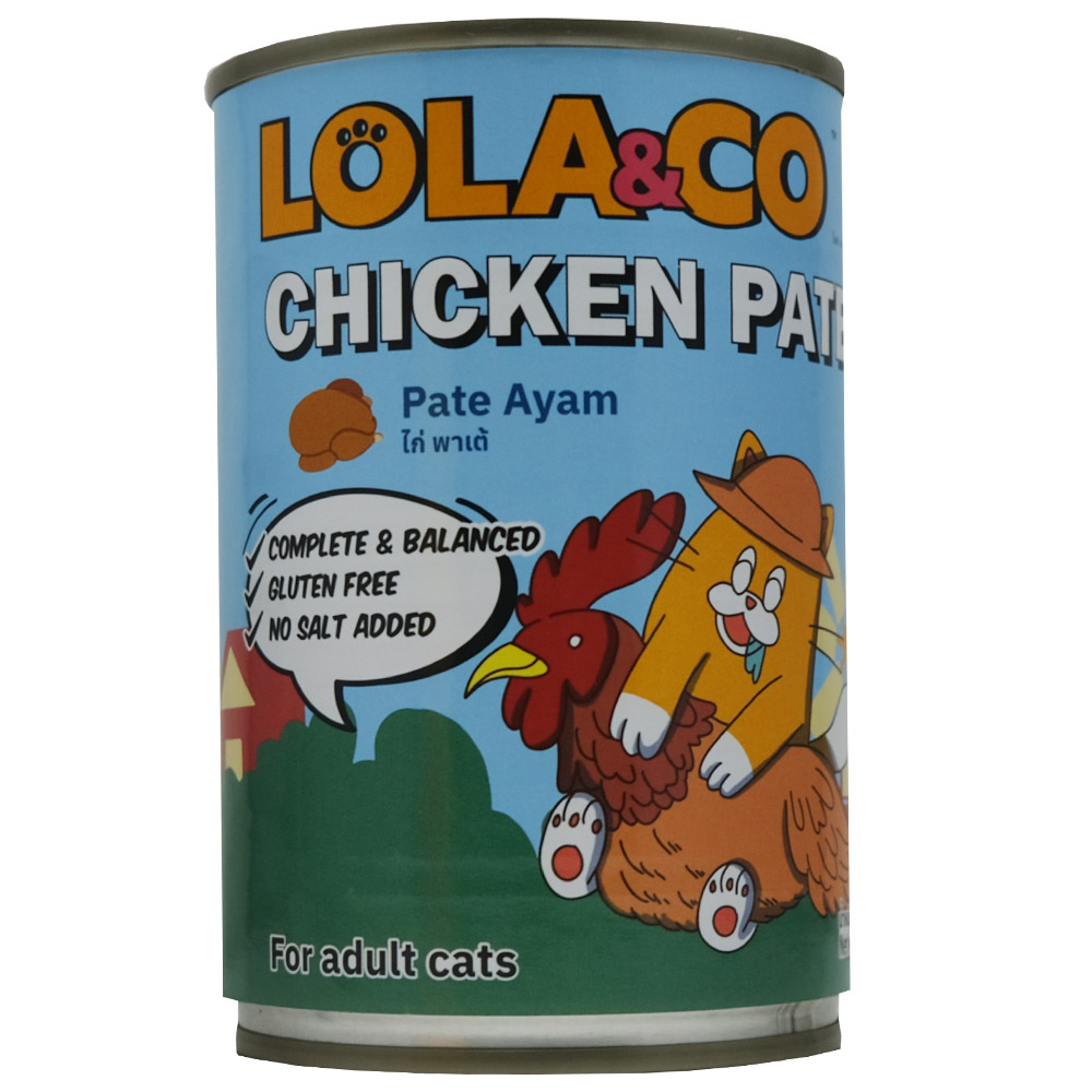 Alosraonline | Lola & Co Chicken Pate Cat Food 400g