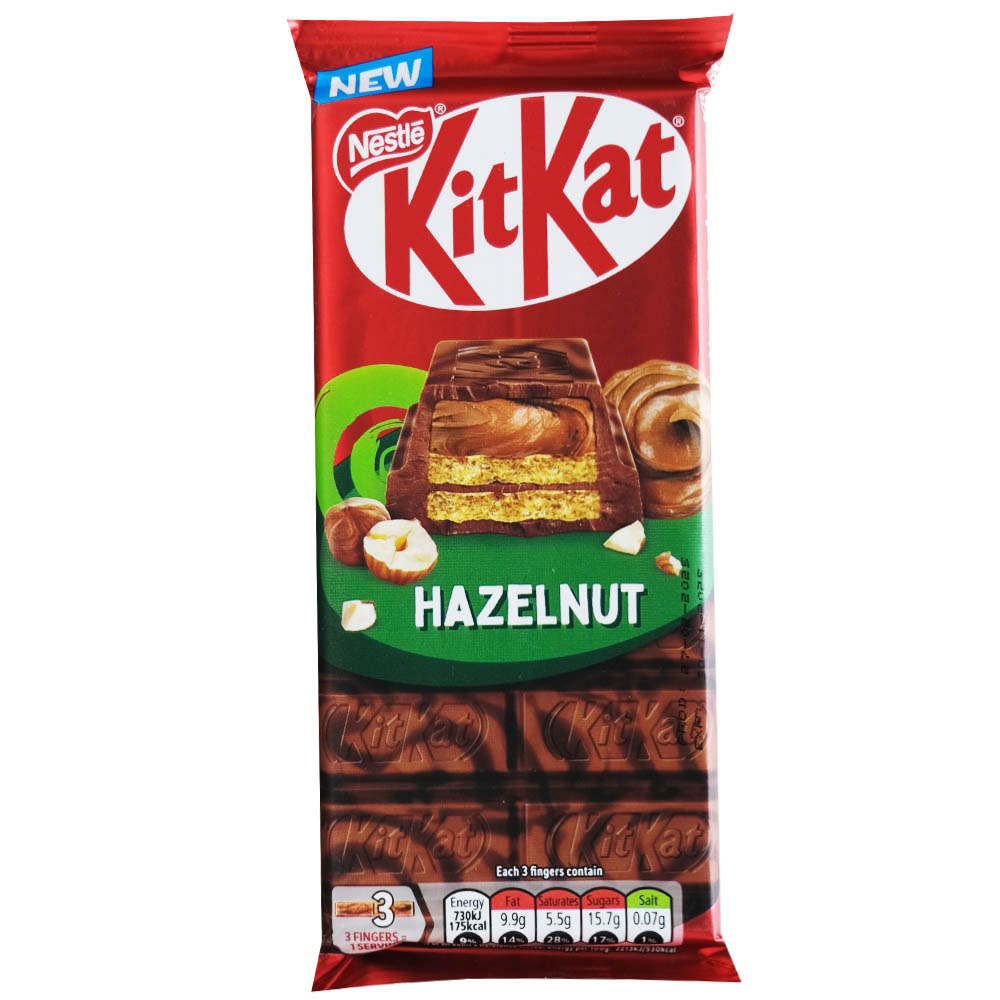 Alosraonline | Kit Kat Hazelnut Sharing Block 99g