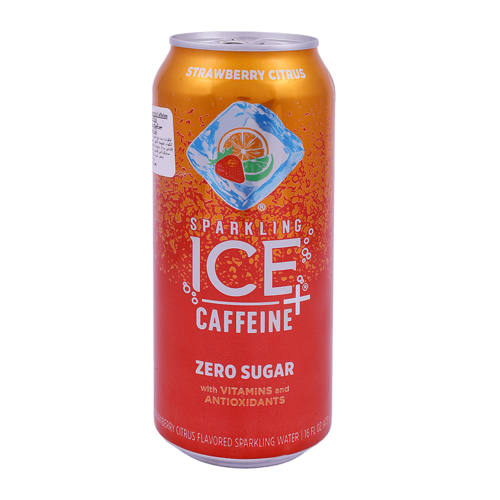 Alosraonline | Sparkling Ice Caffeine Strawberry Citrus Soft Drink Cans ...