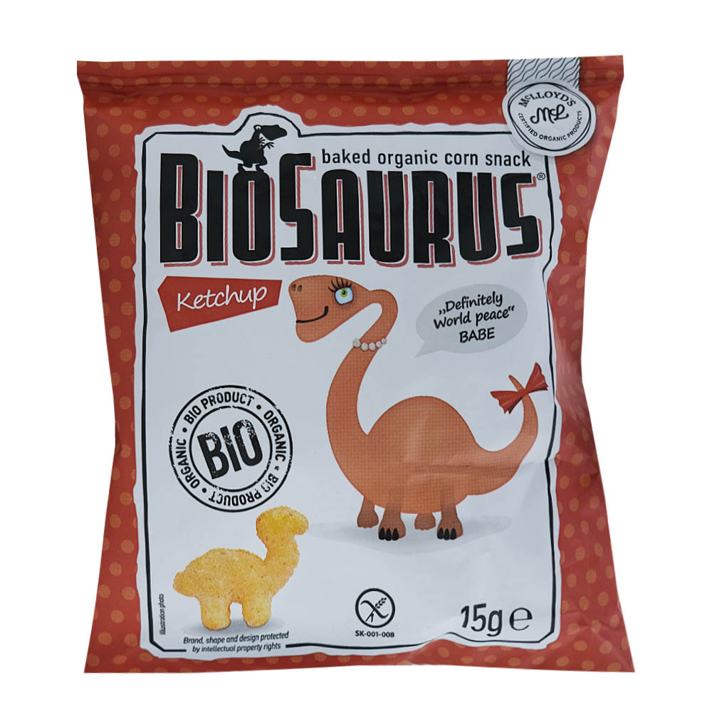Alosraonline | Mclloyd's Biosaurus Ketchup Corn Snack 15g