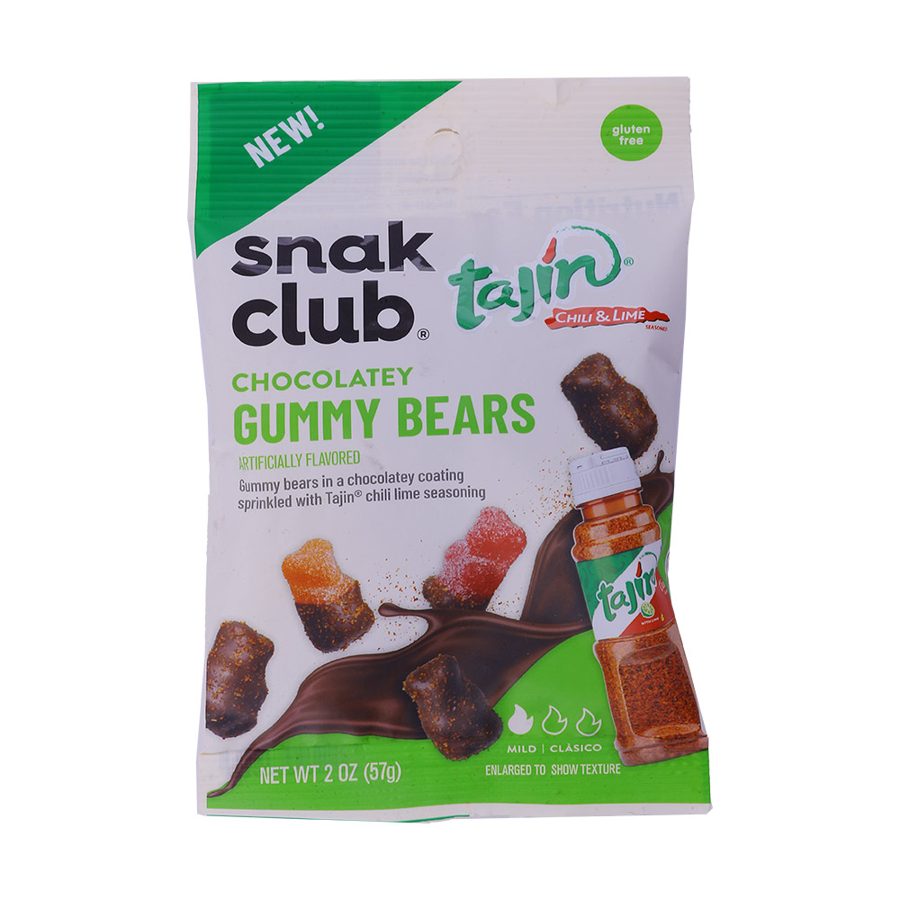 Alosraonline | Snak Club Tajin Chocolatey Gummy Bears Gummies 57g