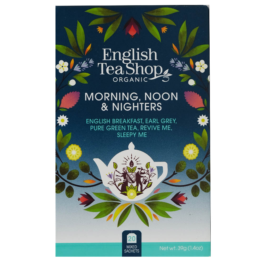 Alosraonline | English Tea Shop Morning, Noon & Nighters Tea Bags 39g